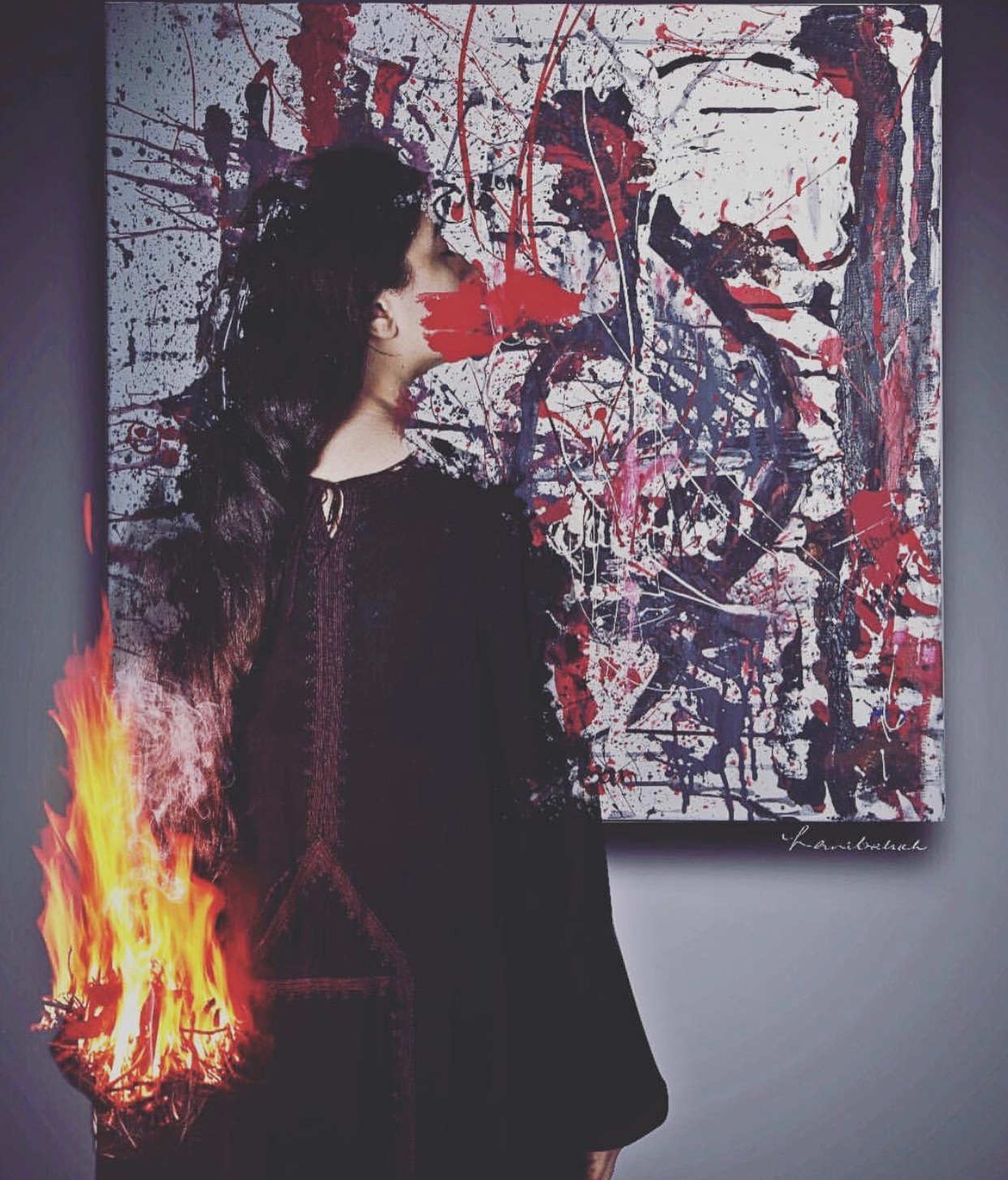 Hani Baluch, The magician of colors - The Baloch News